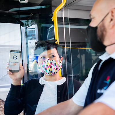 Making Contactless Fare Payments on BBB - Big Blue Bus