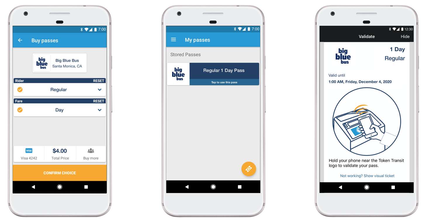 BBB Accepts Mobile Tickets - Big Blue Bus